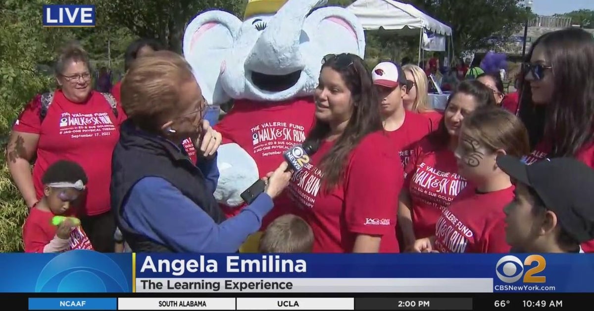 The Valerie Fund Walk & 5k Run: The Learning Experience - CBS New York