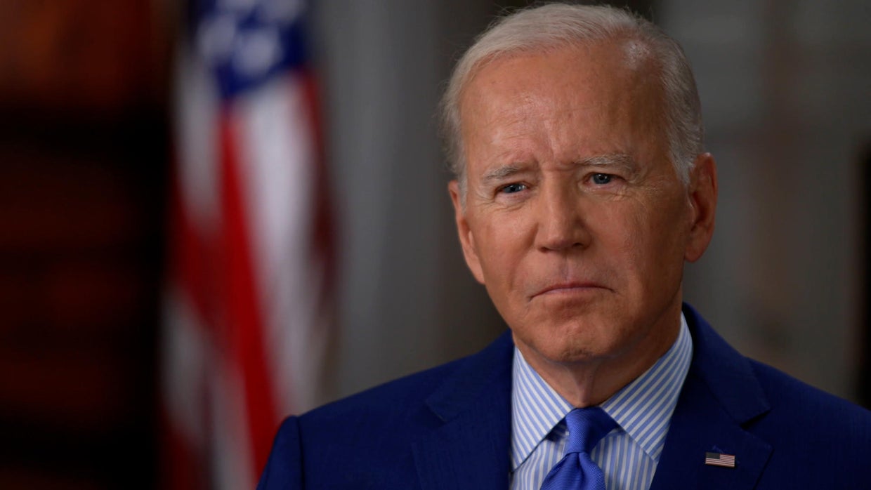 President Joe Biden: The 2022 60 Minutes Interview - CBS News