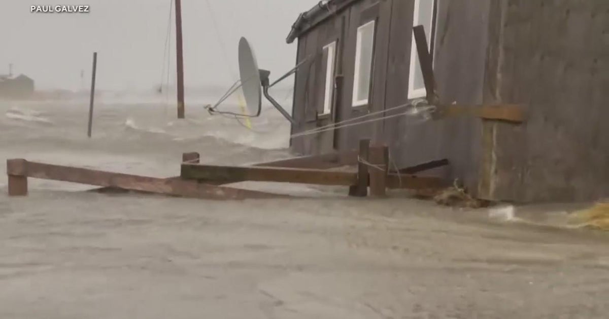 Floodwater receding in Alaska after typhoon makes landfall - CBS ...