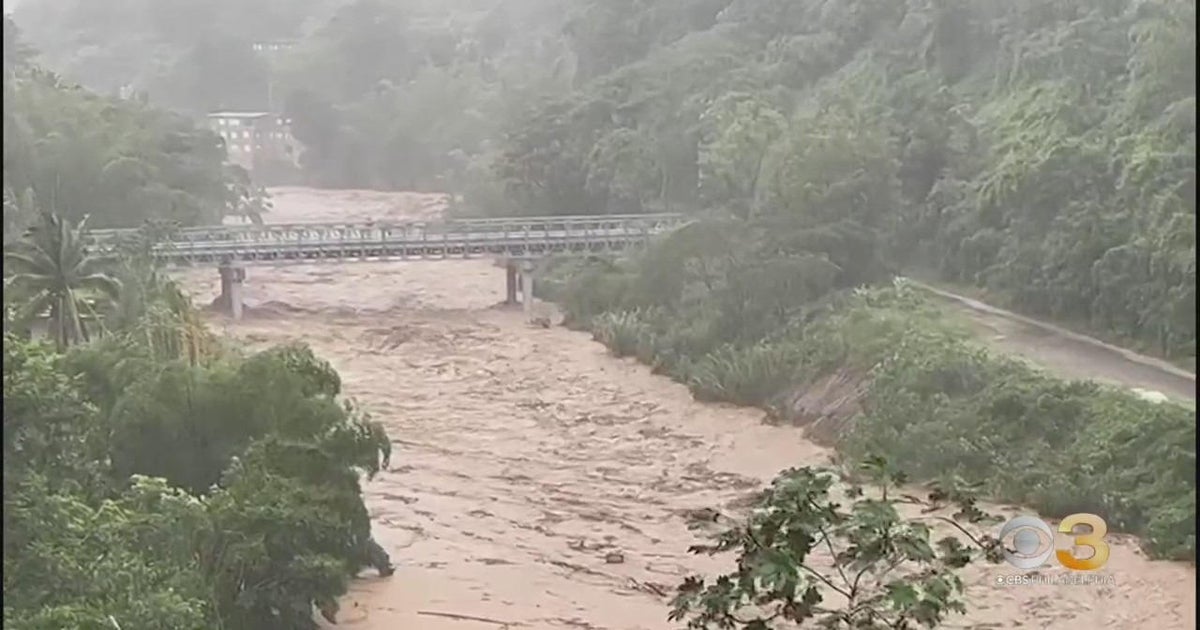 Puerto Rico hit by Hurricane Fiona, 5 years after Hurricane Maria - CBS ...