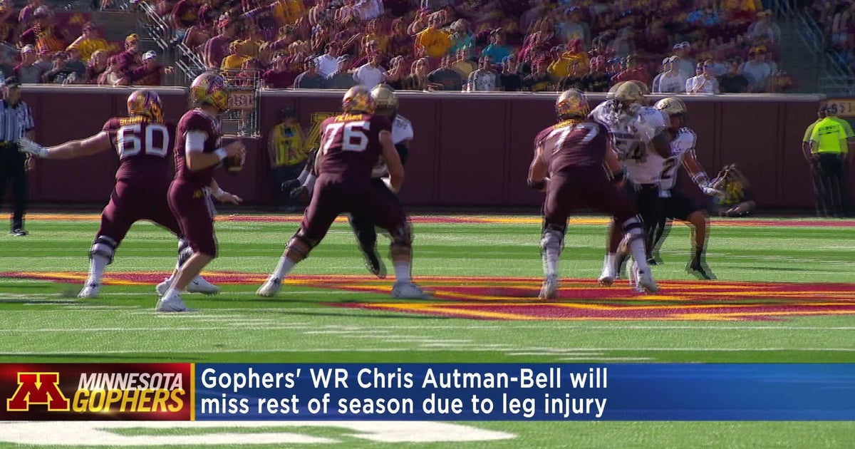Gophers' WR Chris Autman-Bell will miss rest of season due to leg ...
