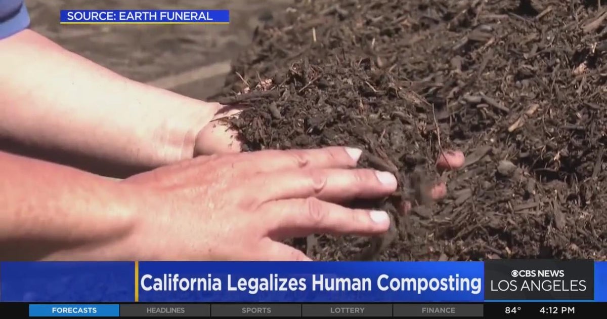 California legalizes eco-friendly human composting - CBS Los Angeles