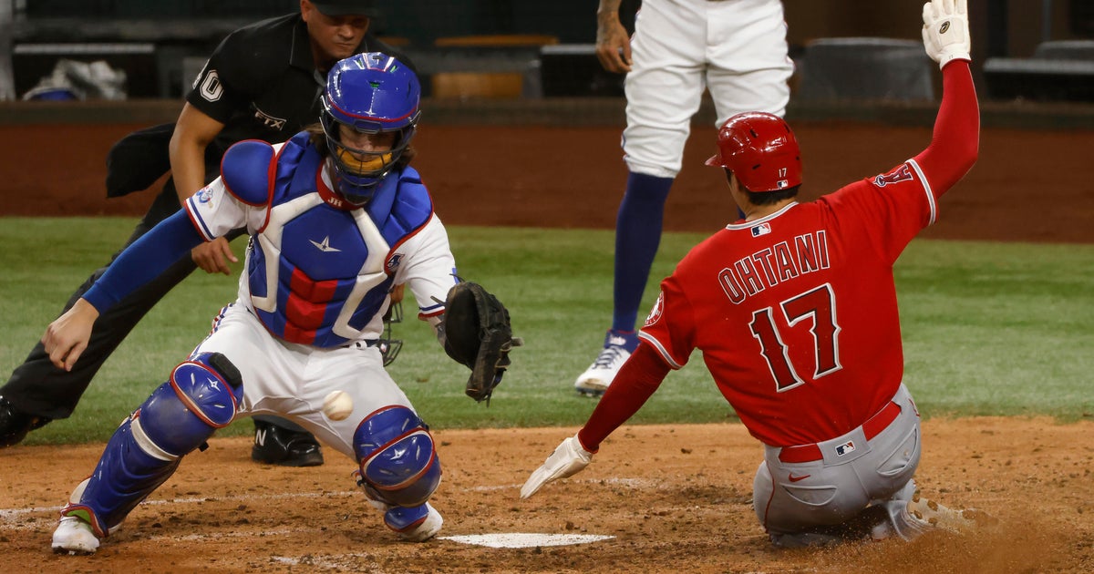 Angels beat Rangers 5-2 despite Texas' triple play - CBS Los Angeles