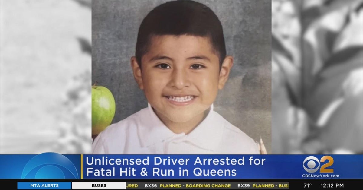 Arrest in hit-and-run that killed 5-year-old boy - CBS New York
