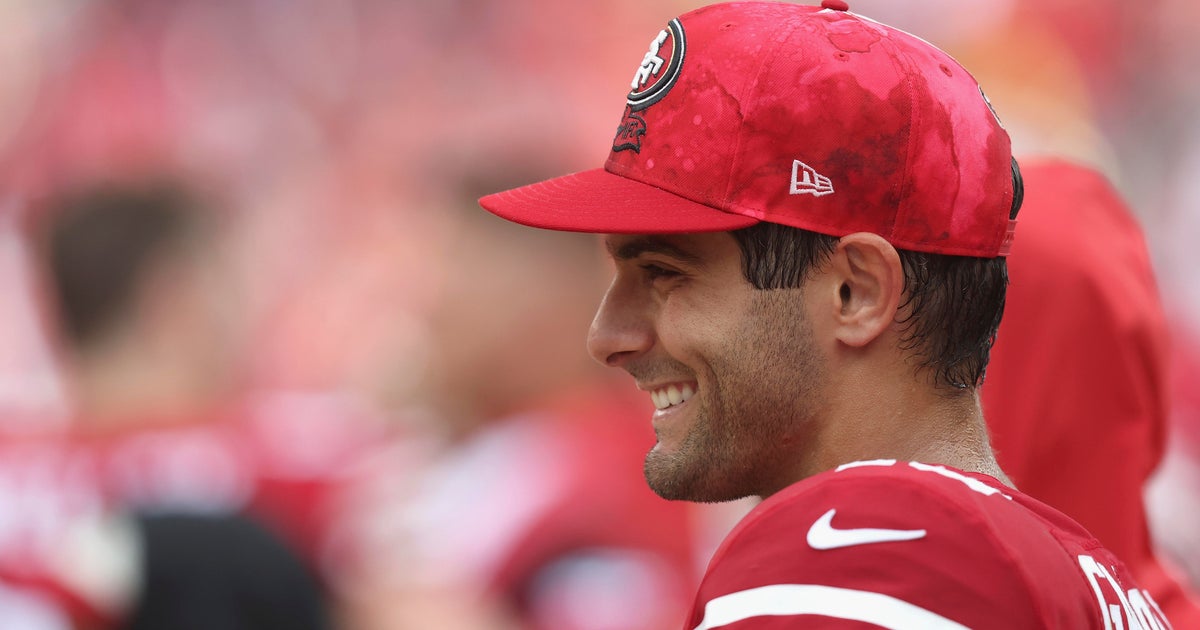 Garoppolo's return as starting QB a familiar feeling for 49ers - CBS ...
