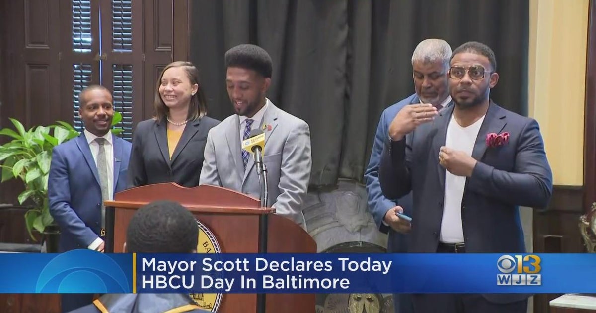 HBCU Day declared in Baltimore - CBS Baltimore