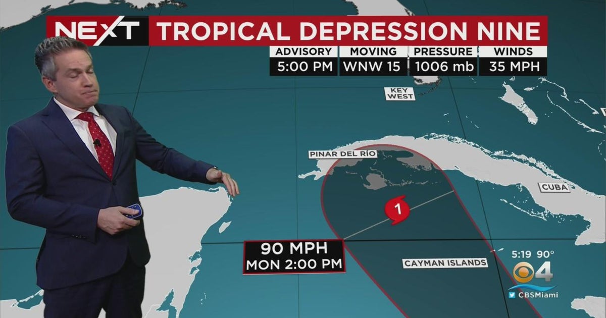 NEXT Weather forecast for Friday 9/23/22 5PM - CBS Miami