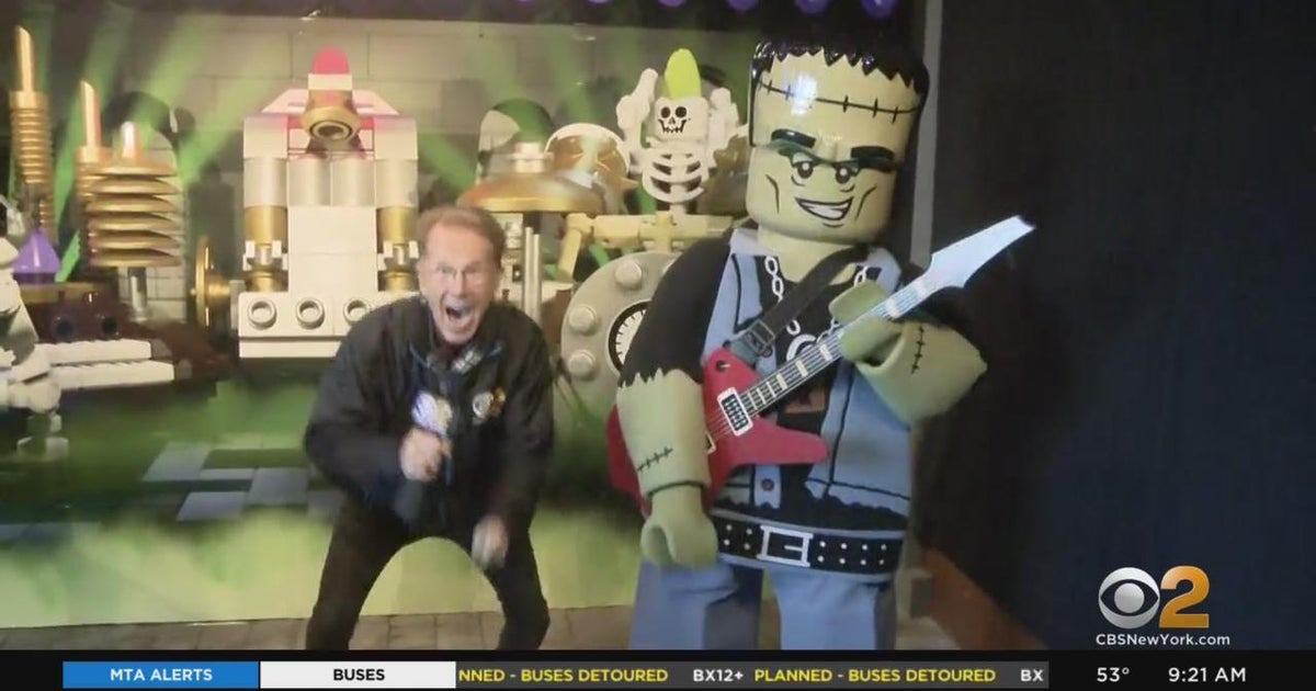 Celebrating "Brick or Treat" at Legoland - CBS New York