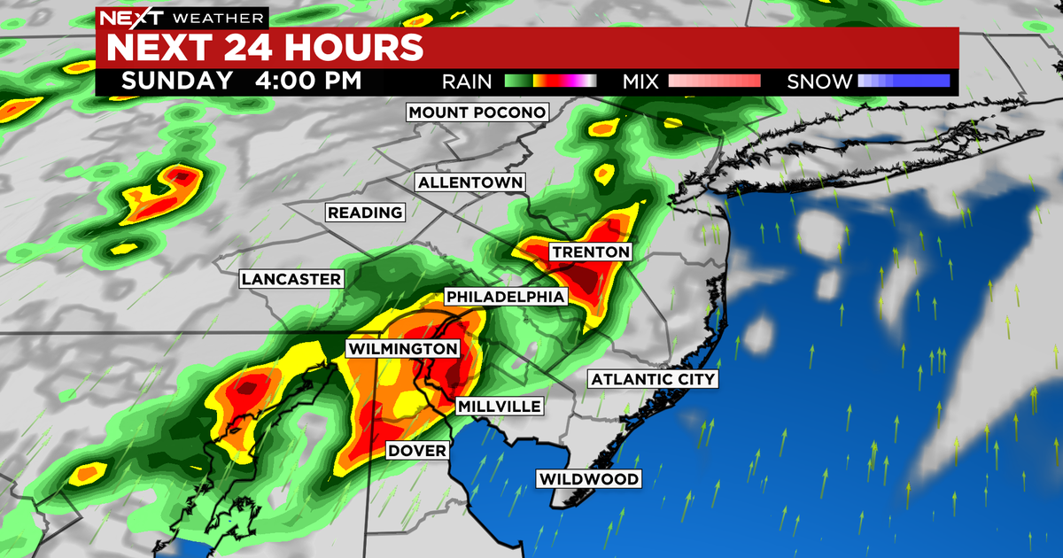 NEXT Weather: Storm chance Sunday, tracking tropical storms - CBS ...