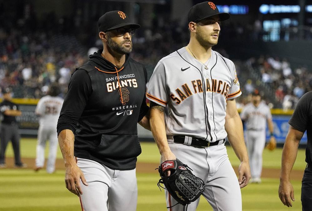 Kelly stops Giants again, Diamondbacks win 5-2 - CBS San Francisco