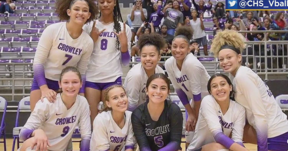 Crowley community rallies around volleyball coach diagnosed with cancer ...