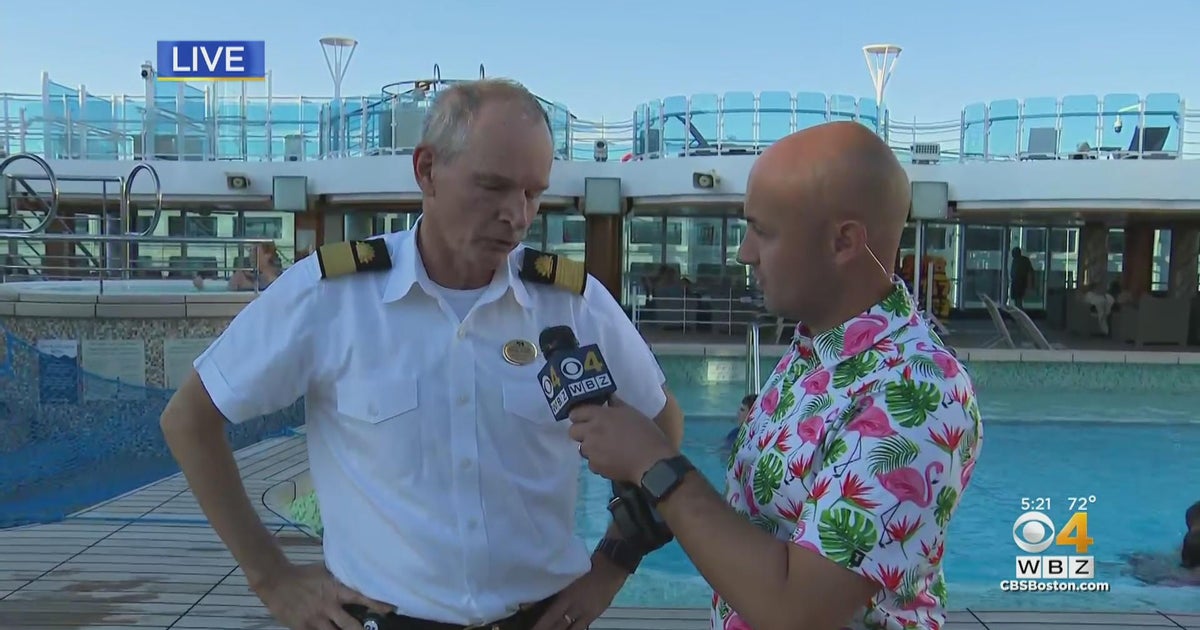 The importance of weather forecasting for cruise ships - CBS Boston