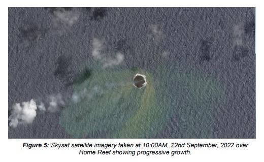 A new island is forming in the Pacific Ocean after an underwater ...