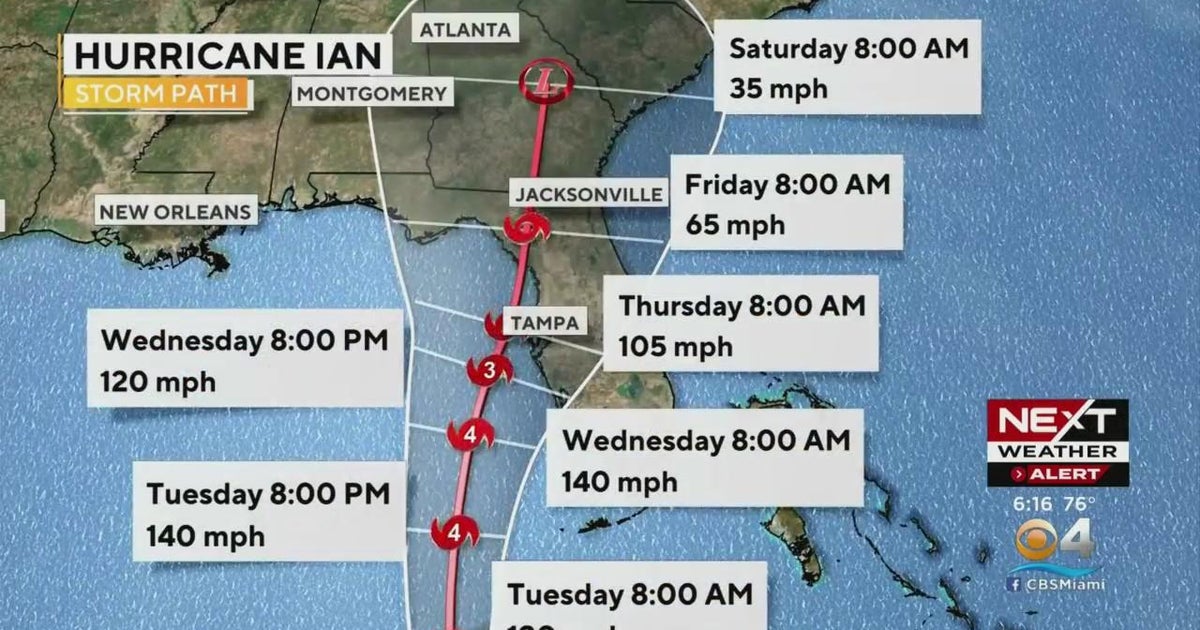 Tampa prepares for Hurricane Ian - CBS Miami