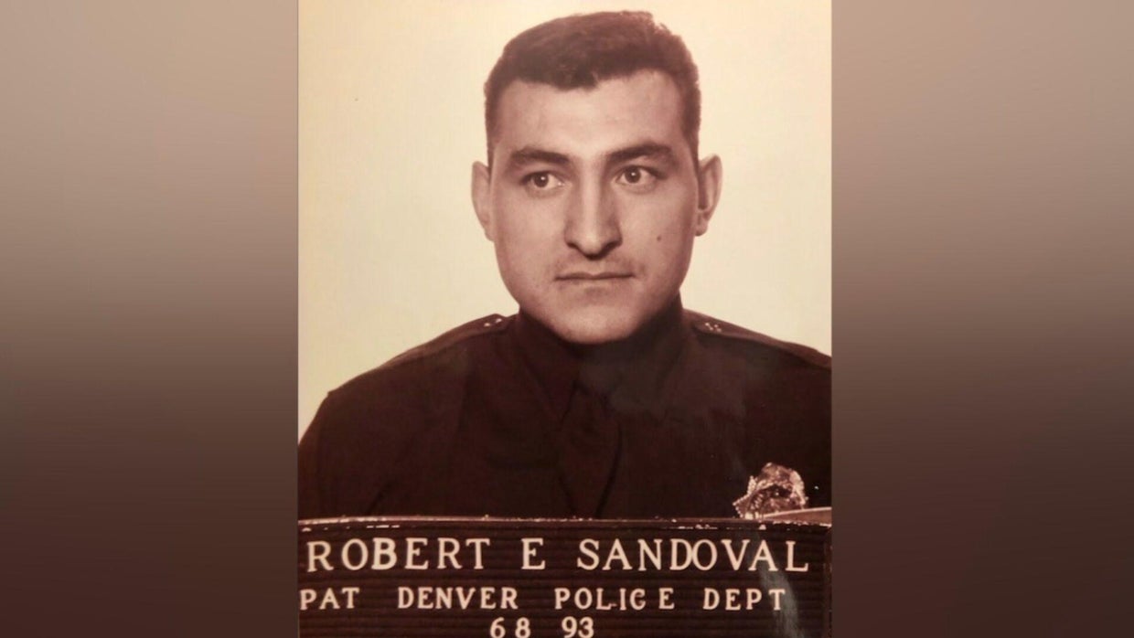 Denver Police Officer Robert Sandoval honored for service decades after ...