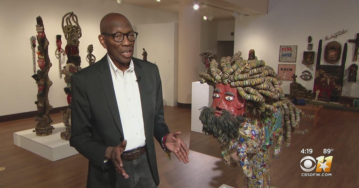 Meet Mr. Imagination, who turns trash into treasure - CBS Texas