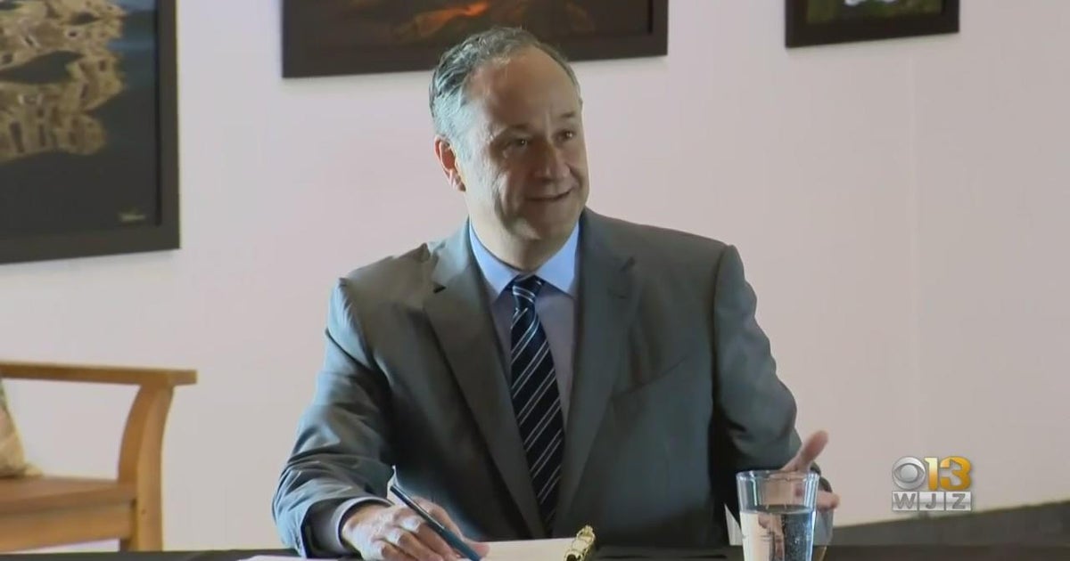 Second Gentleman Doug Emhoff to visit Baltimore Thursday - CBS Baltimore