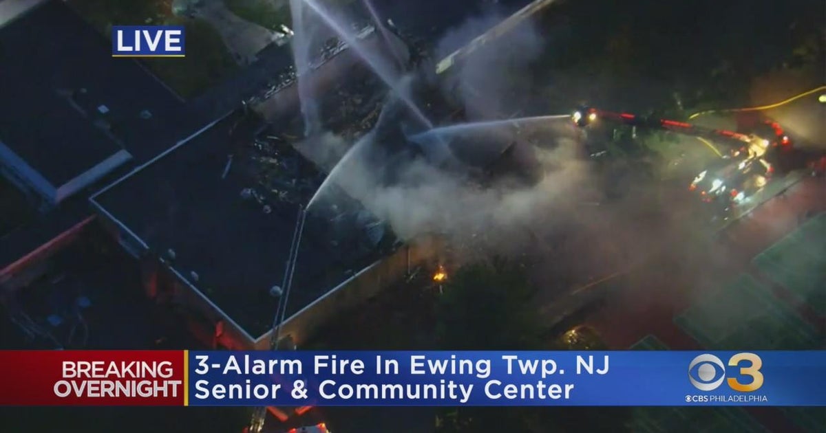 Crews battling 3-alarm fire at Ewing Township senior and community ...
