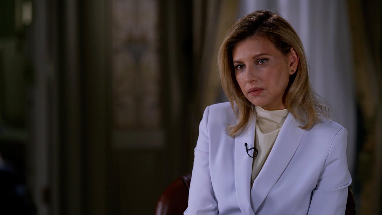 Ukraine's First Lady Olena Zelenska: The 60 Minutes Interview ...