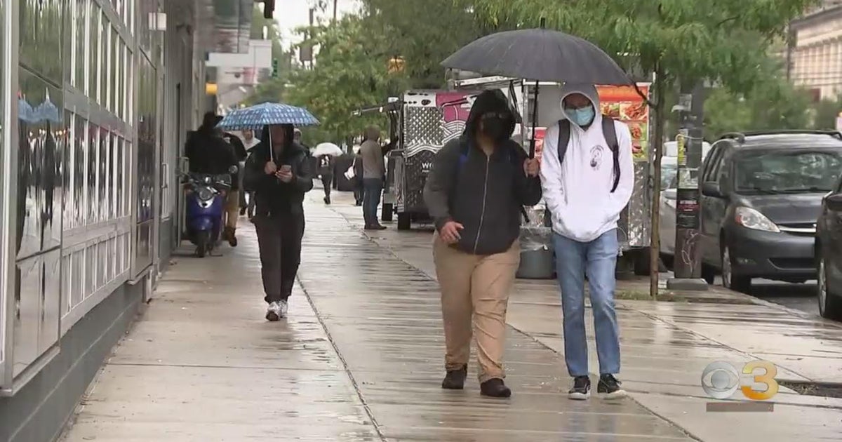 Wet start to workweek as remnants of Ian move through Philadelphia ...