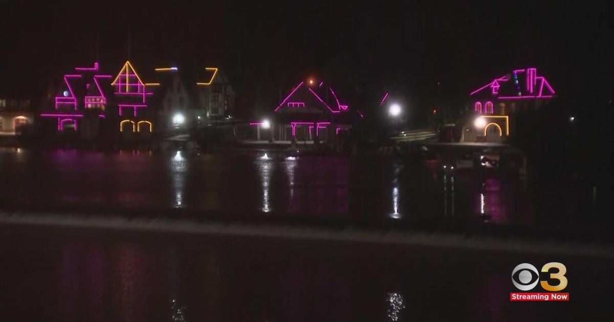 Lights for the Fight: Boathouse Row - CBS Philadelphia