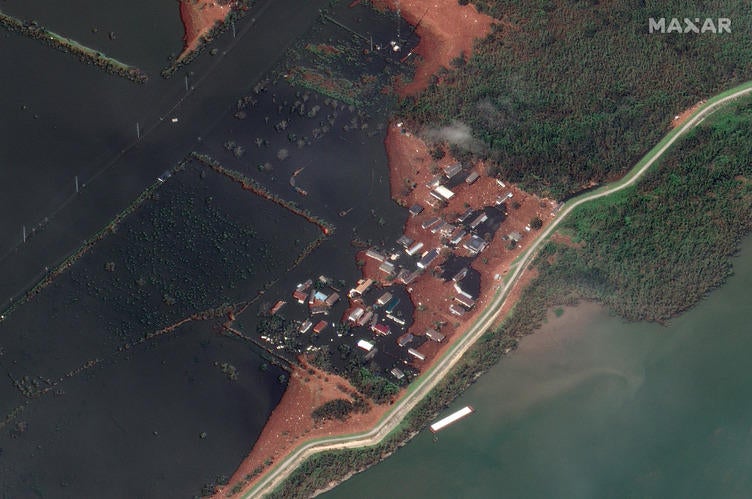 Compelling before-and-after satellite photos of climate change