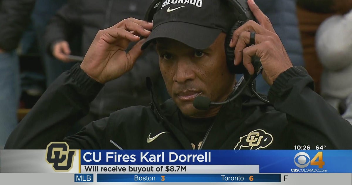 University of Colorado athletic director fires Head Coach Karl Dorrell ...