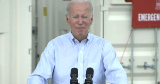 Biden says "we have to do more" while surveying Hurricane Fiona damage ...