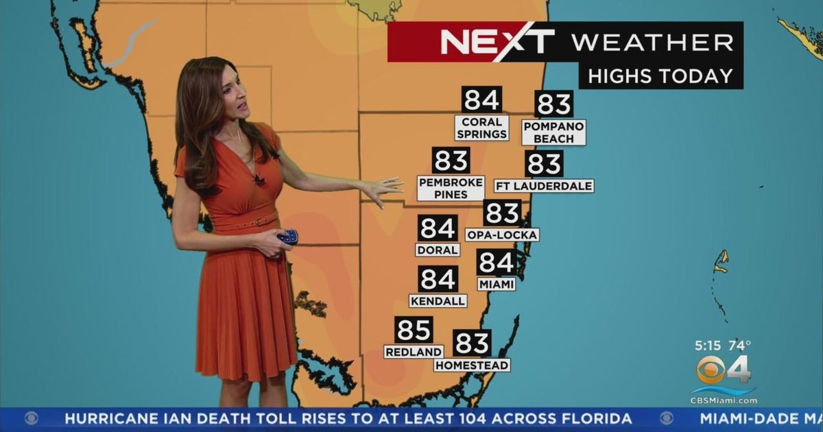 Miami Weather 10/5/2022 5AM - CBS Miami
