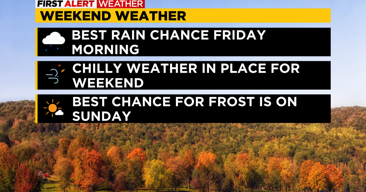 Pittsburgh Weather: Weekend chill on the way - CBS Pittsburgh