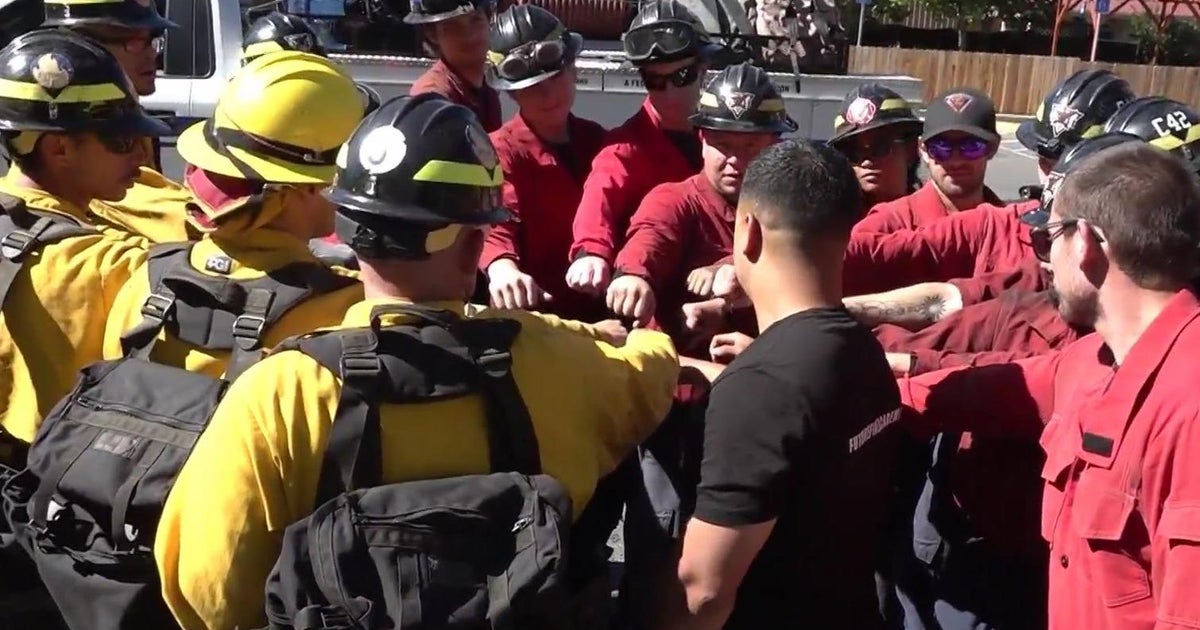 New program provides pathway to firefighting for former inmates - CBS ...