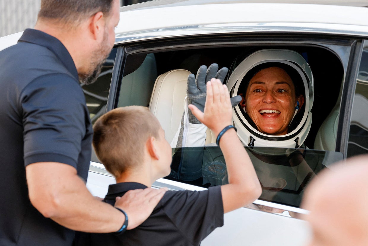 Meet the history-making crew that just landed at the space station ...