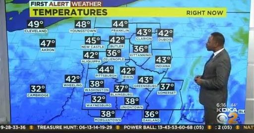 KDKA-TV Morning Forecast (10/10) - CBS Pittsburgh