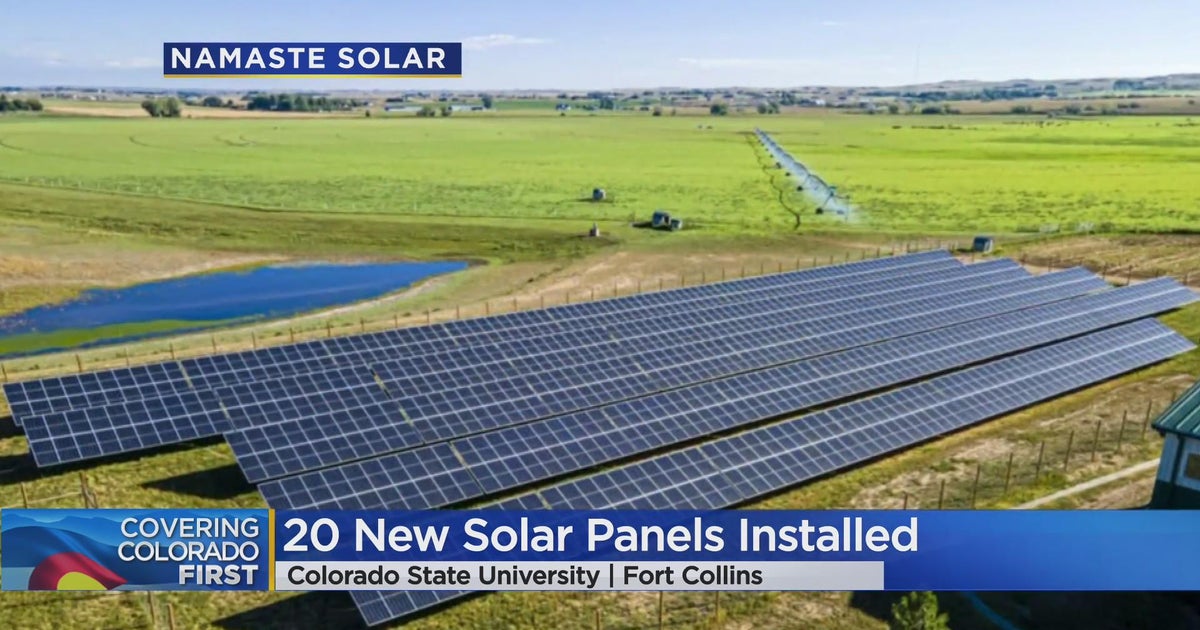CSU installs 20 new solar panels in ongoing effort to be 100% renewable ...