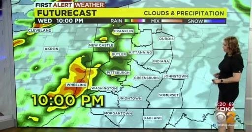 KDKA-TV Evening Forecast (10/12) - CBS Pittsburgh
