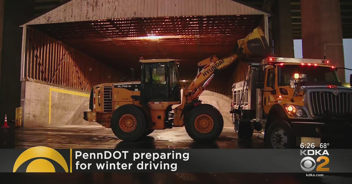 PennDOT preparing for winter driving - CBS Pittsburgh