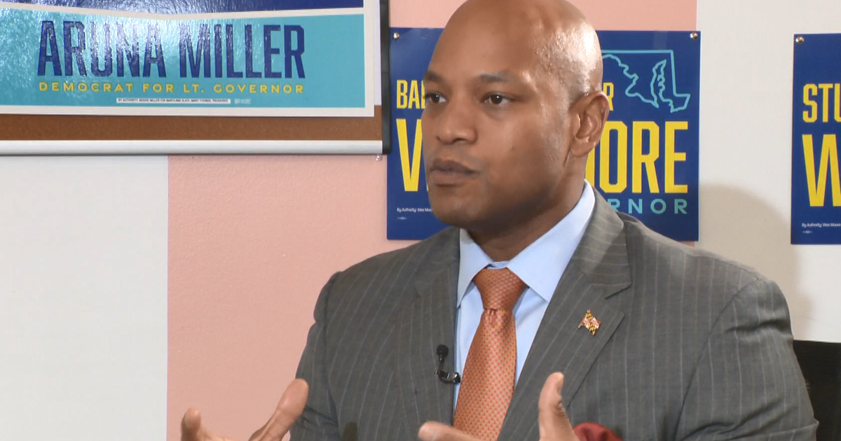 Wes Moore hopes to become Maryland's next governor - CBS Baltimore