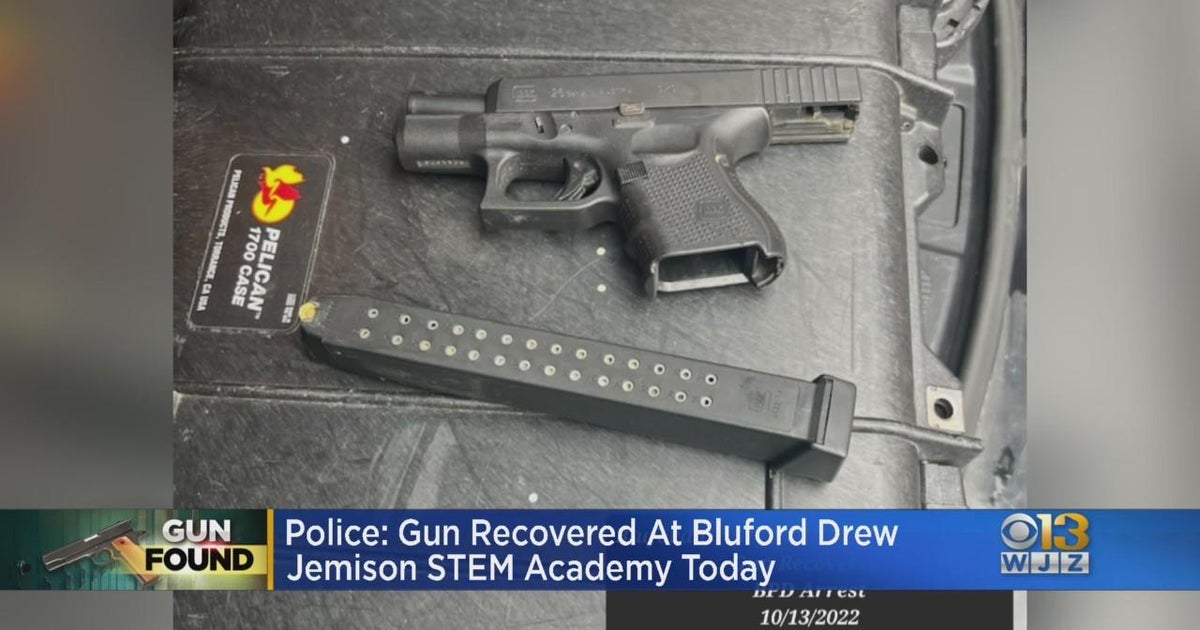 Loaded semiautomatic gun recovered from student outside Bluford Drew ...