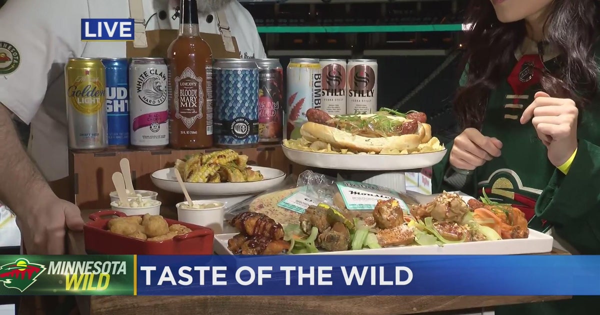 New foods to tempt fans at Wild season opener - CBS Minnesota