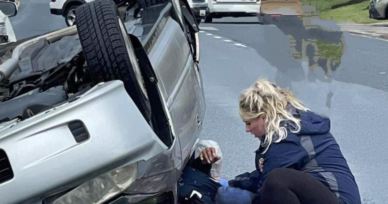 Baltimore County firefighter gives birth hours after aiding person ...