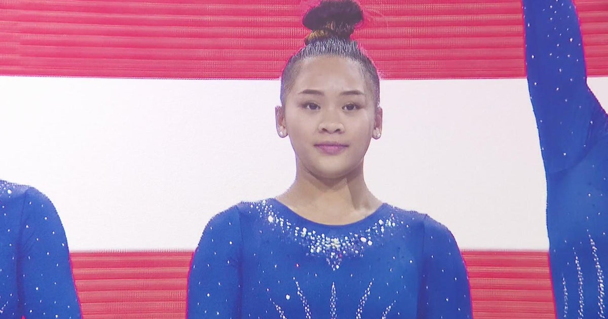 Suni Lee wins national Sportswoman of the Year award - CBS Minnesota