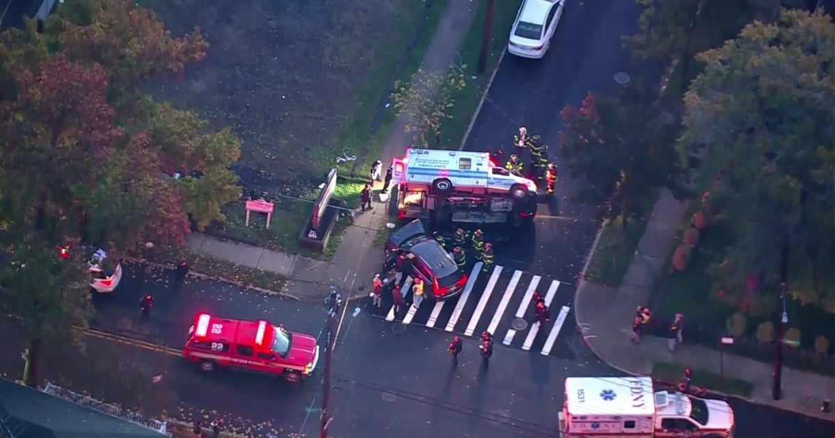 Woman killed, others hurt when car slams into ambulance on Staten ...