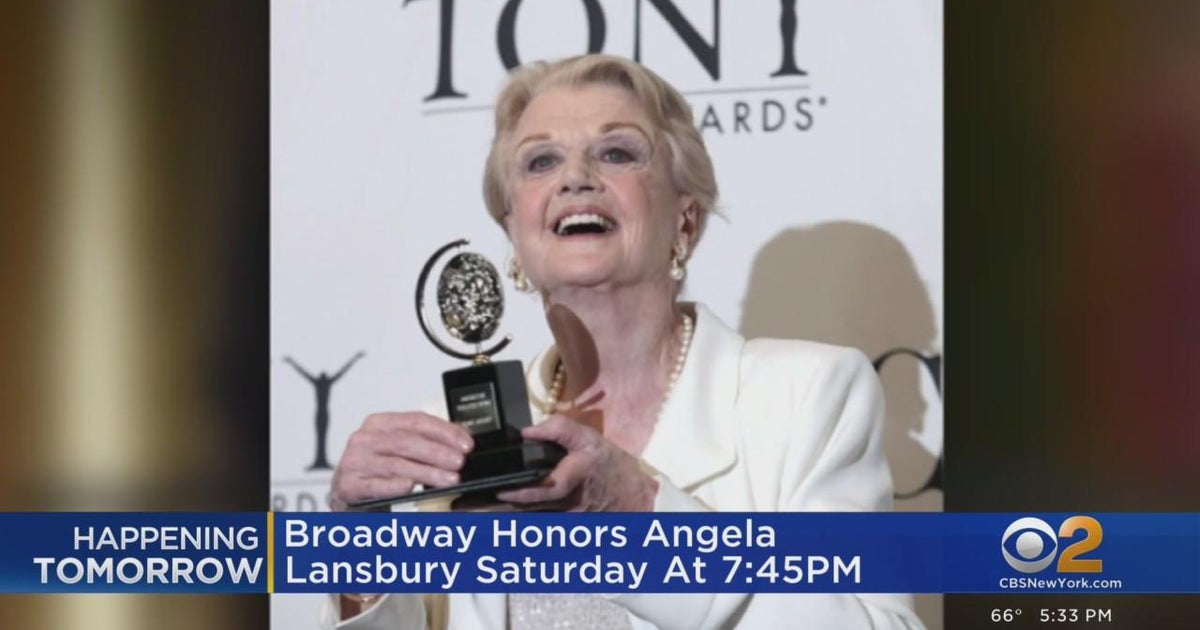 Broadway lights dim in tribute to Angela Lansbury - CBS New York