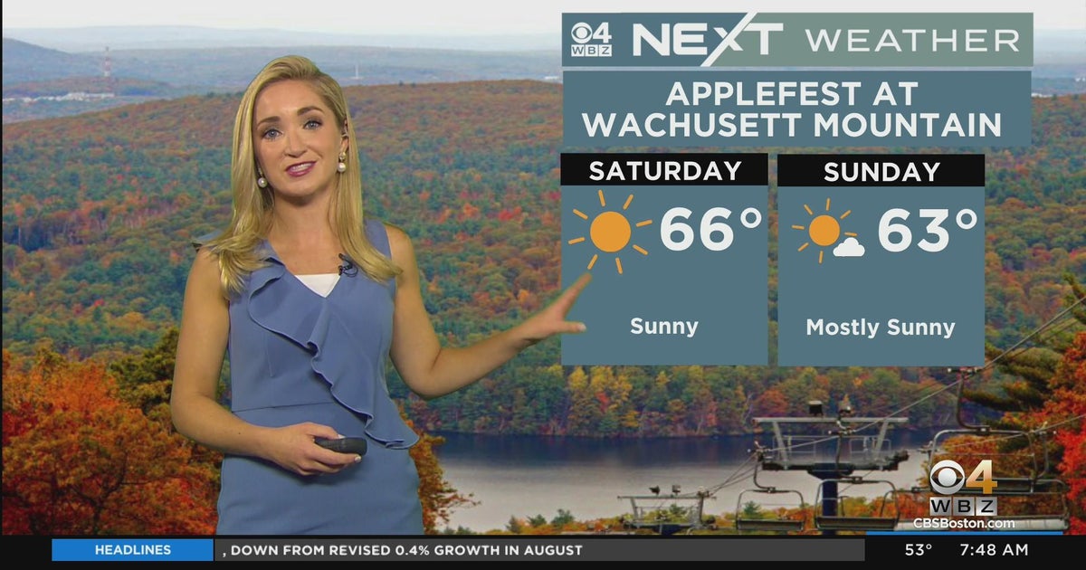 Next Weather: WBZ Morning Update For October 15 - CBS Boston