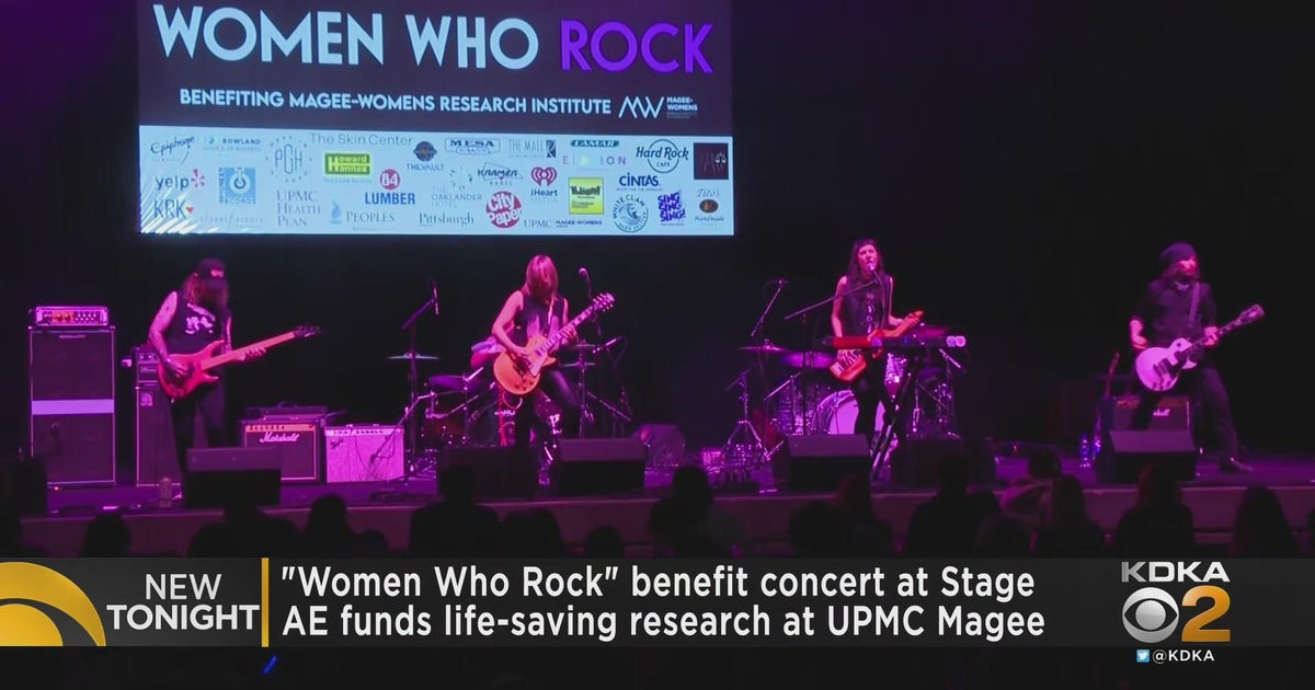 'Women Who Rock' raises money for UPMC Magee - CBS Pittsburgh