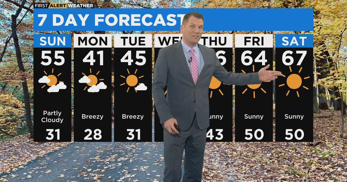 Chicago First Alert Weather: More fall-like weekend weather ahead - CBS ...