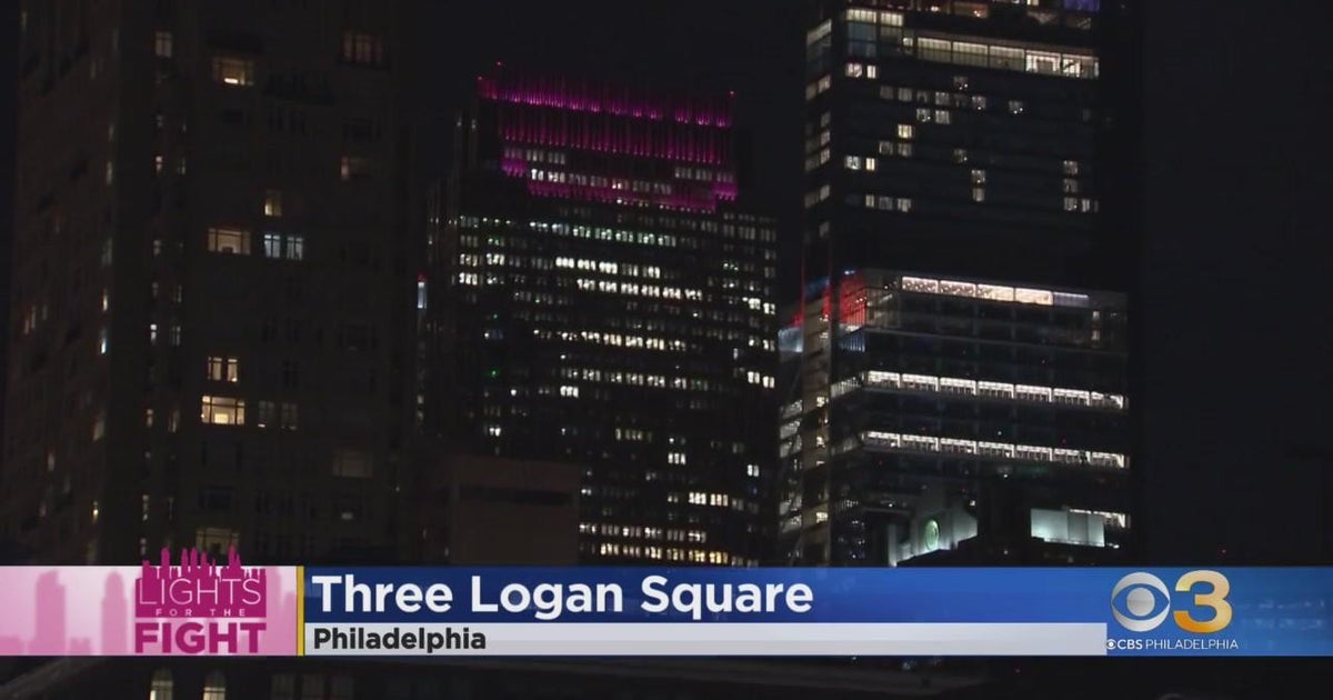 Lights for the Fight: Three Logan Square - CBS Philadelphia