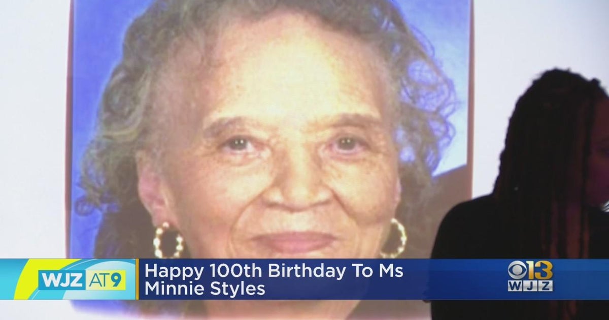 Baltimore resident celebrates milestone - 100th birthday - CBS Baltimore