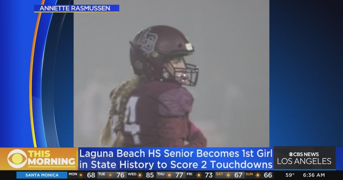 Long Beach HS senior Bella Rasmussen becomes first female to score two ...