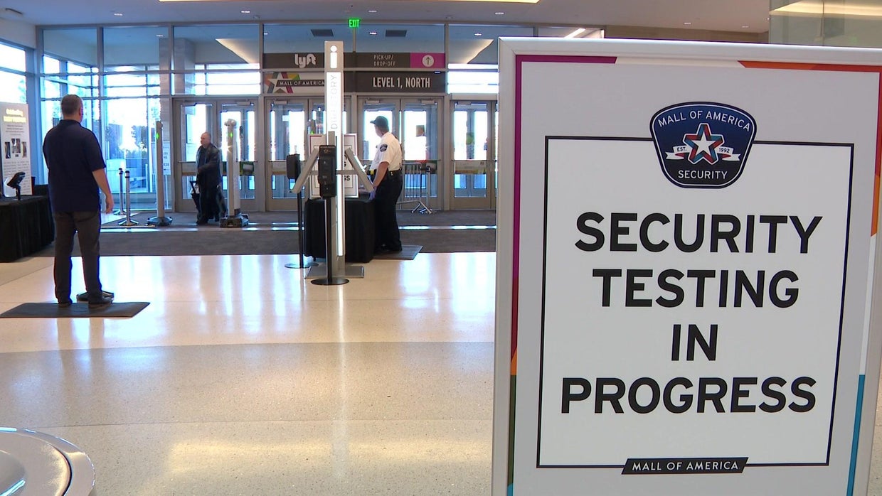 Mall of America tests "weapons detection system" as part of new ...
